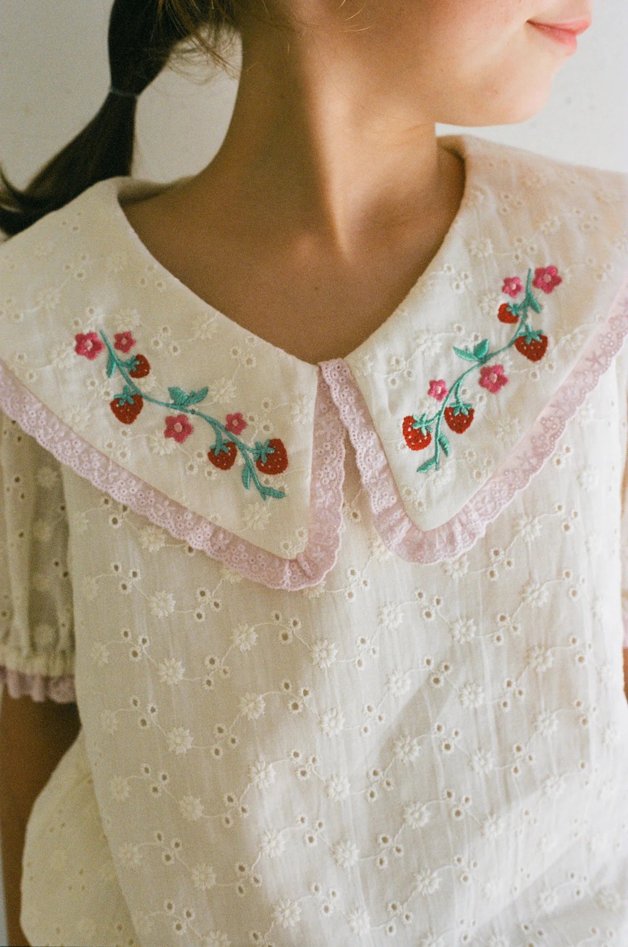 JUNI JNR - JNR Celine Blouse Salt - Size 5